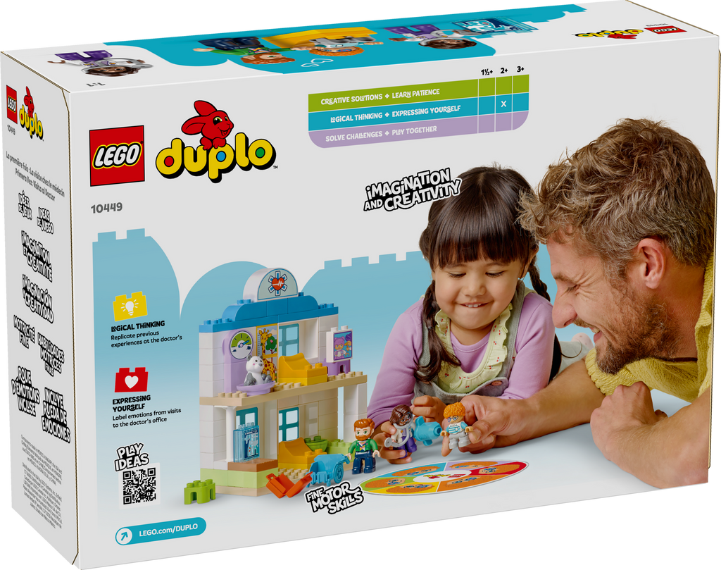 10449 LEGO® DUPLO First Time: Visit with the Doctor – Bricks and ...