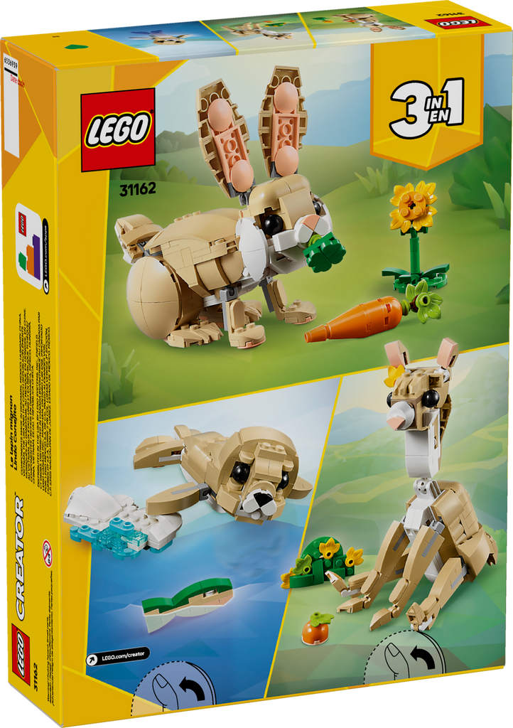 31162 LEGO® Cute Bunny – Bricks and Minifigs Huntsville AL