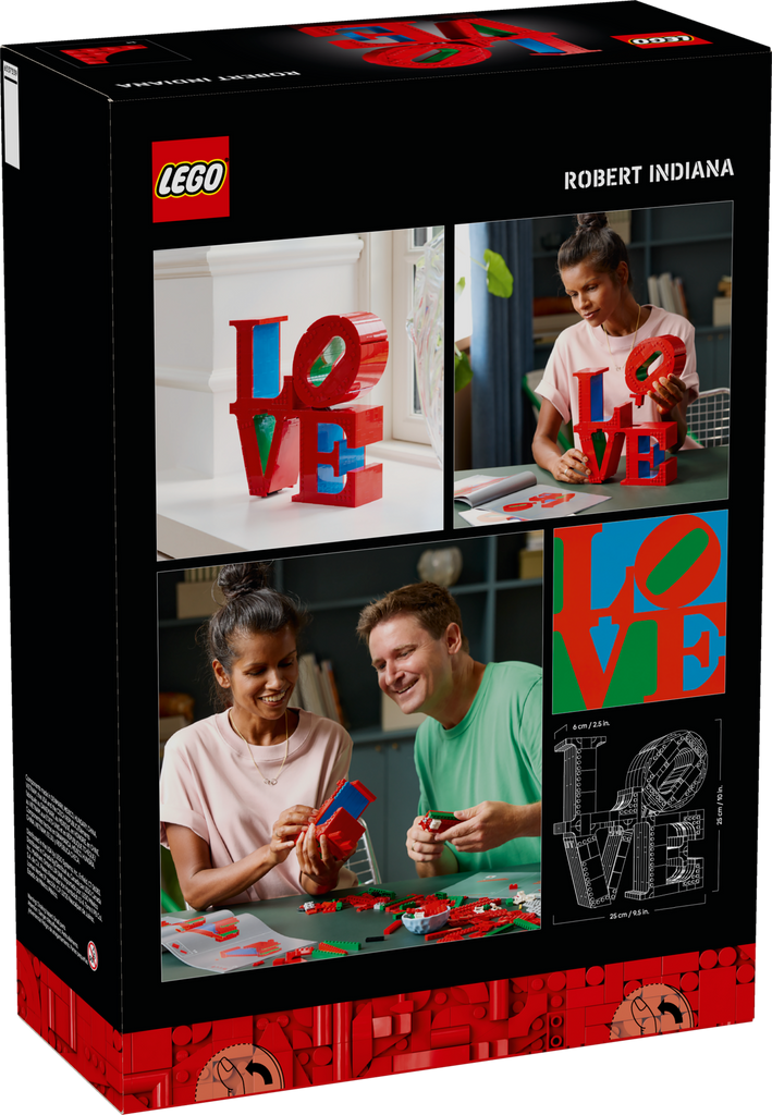 31214 LEGO® LOVE, Certified in white box, Pre-Owned – Bricks and ...