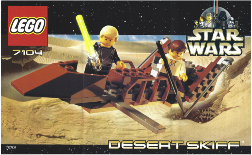 Desert Skiff - Star Wars - LEGO® 7104 NIB – Bricks and Minifigs ...