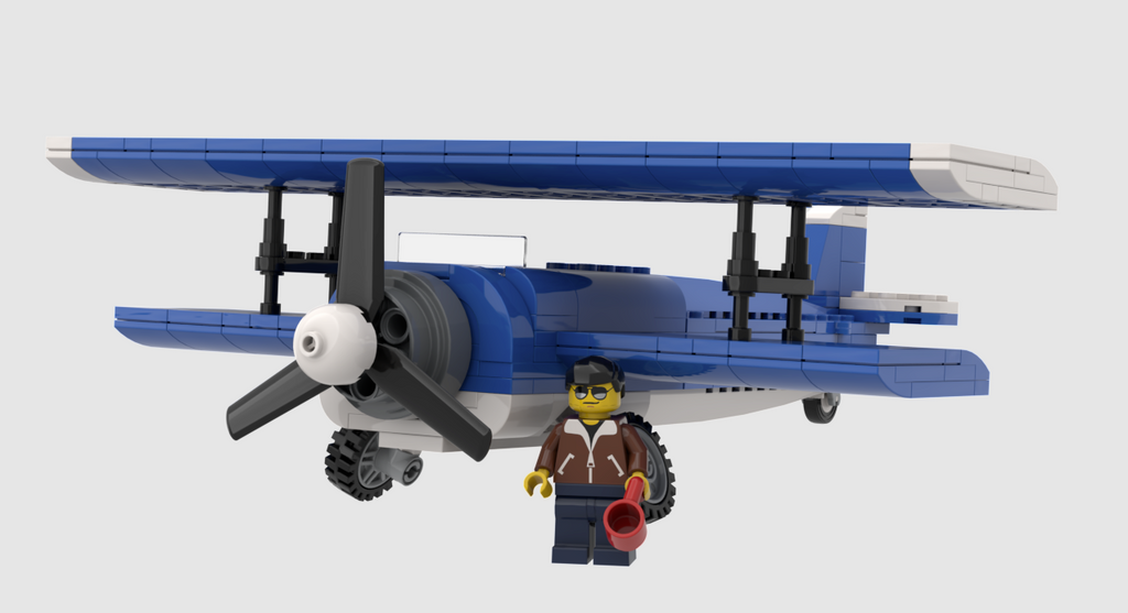 Biplane – Bricks and Minifigs Huntsville AL