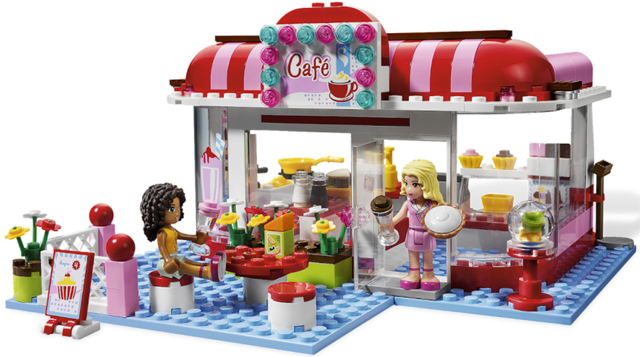 City Park Café LEGO 3061 Certified in white box, retired – Bricks and ...