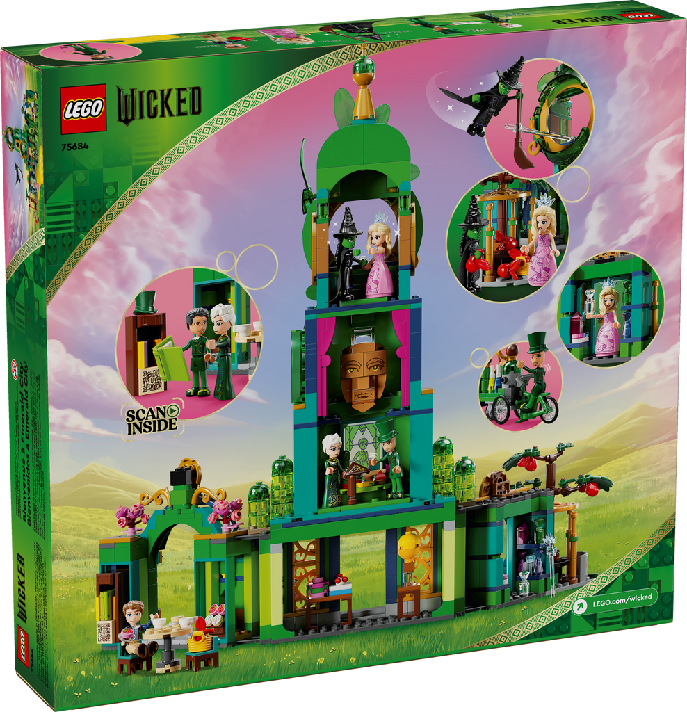 75684 LEGO® Wicked Welcome to Emerald City – Bricks and Minifigs ...
