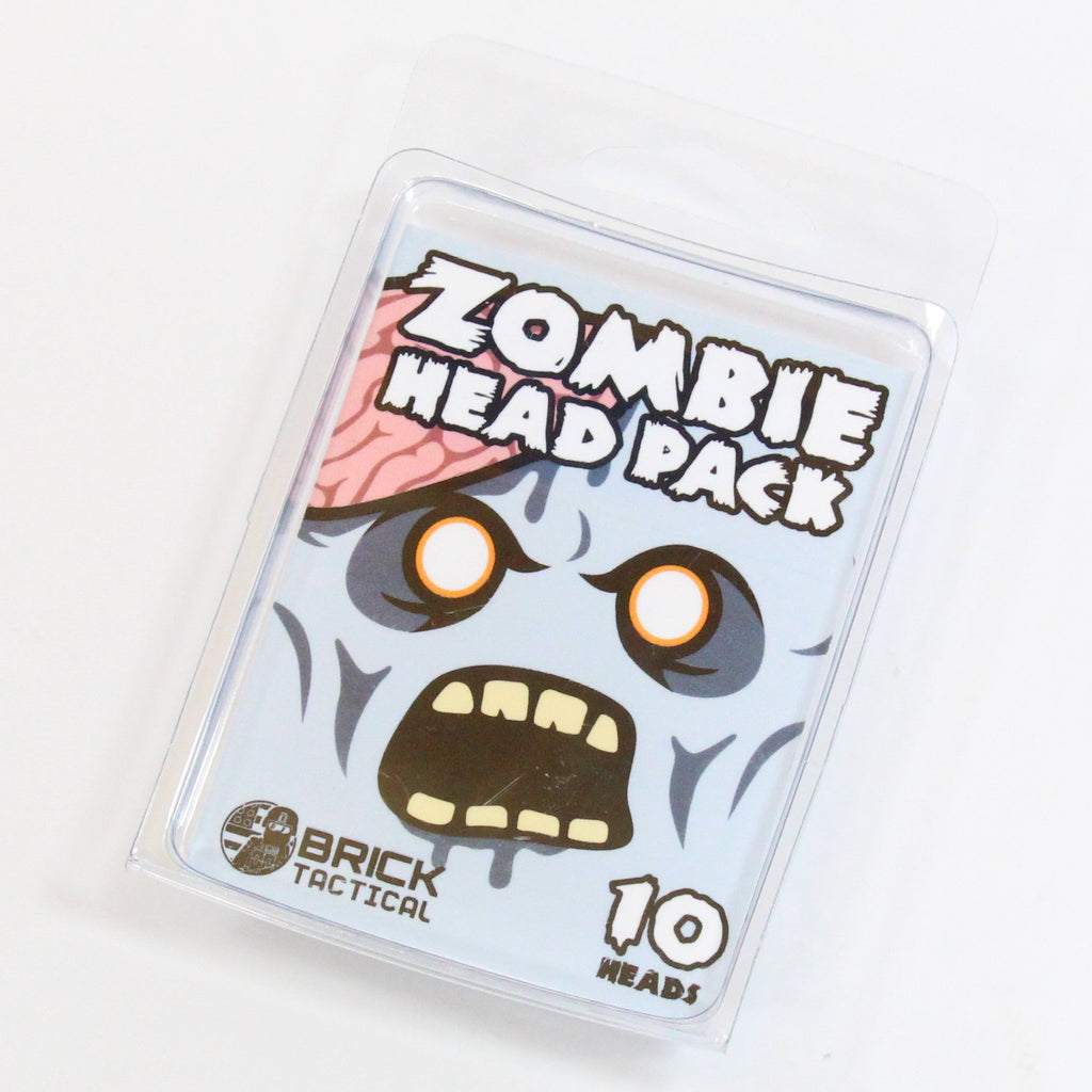 Brick Tactical Zombie Head Pack Custom Heads – Bricks and Minifigs ...