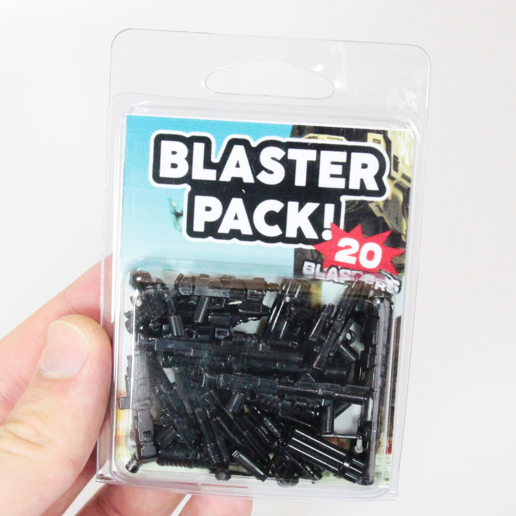 Brick Tactical Blaster Pack (20 Blasters) Custom Weapons – Bricks and ...