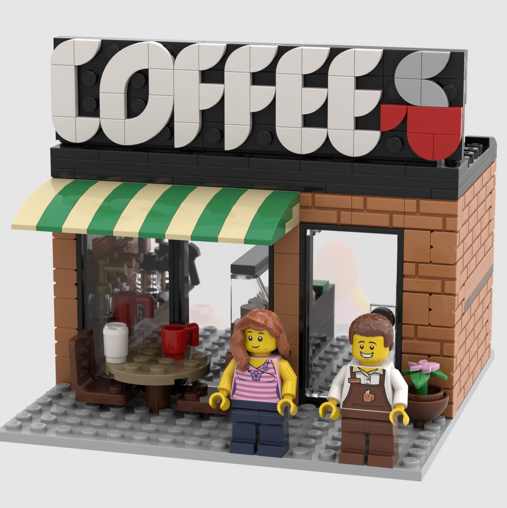 Coffee Shop – Bricks and Minifigs Huntsville AL