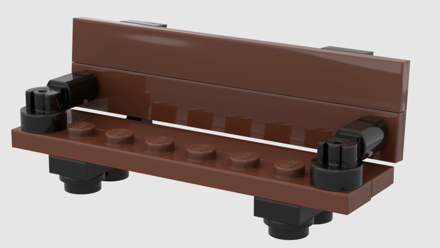 City Benches 2 Pack – Bricks and Minifigs Huntsville AL
