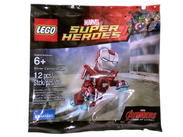Marvel Super Heroes Silver Centurion Ironman LEGO 5002946 NIP Polybag ...