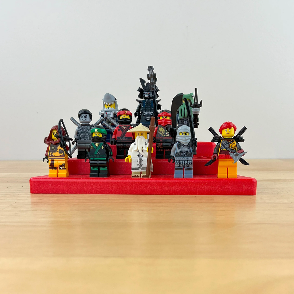 Podium Display Stand Red – Bricks and Minifigs Huntsville AL