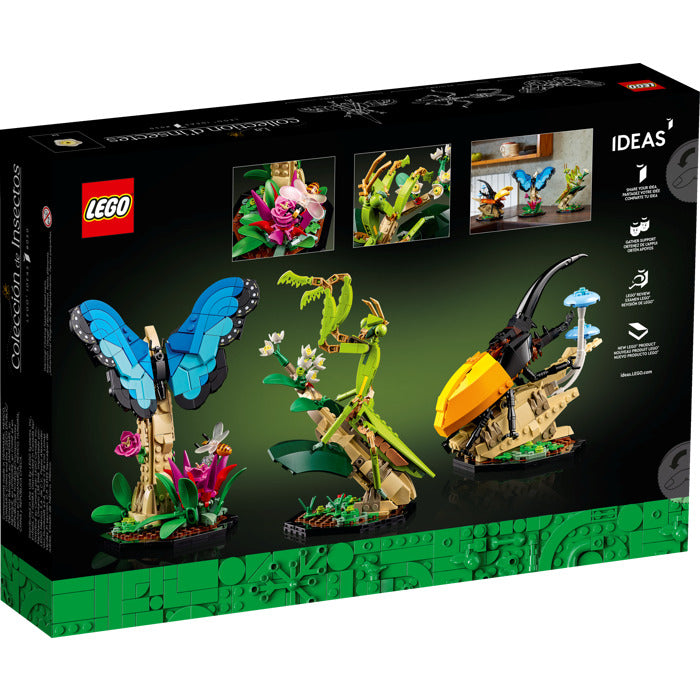 LEGO IDEAS 21342 Insect Collection, NIB – Bricks and Minifigs Huntsville AL