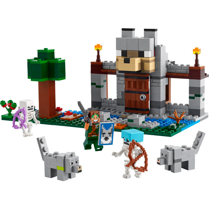 21261 The Wolf Stronghold, Certified in White Box, Pre-Owned – Bricks ...