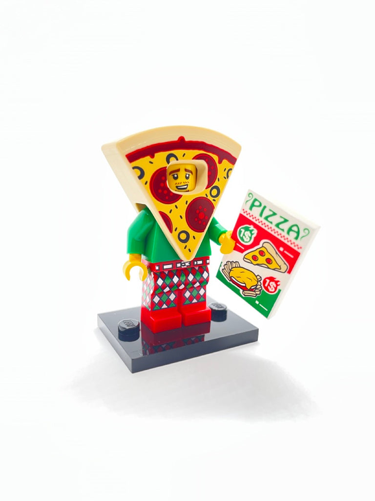Pizza Costume Guy, Series 19 Collectable Minifigure, col351 – Bricks ...